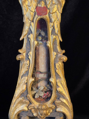 A unique, museum-quality exhibit reliquary (year 1710) with Relics of ...